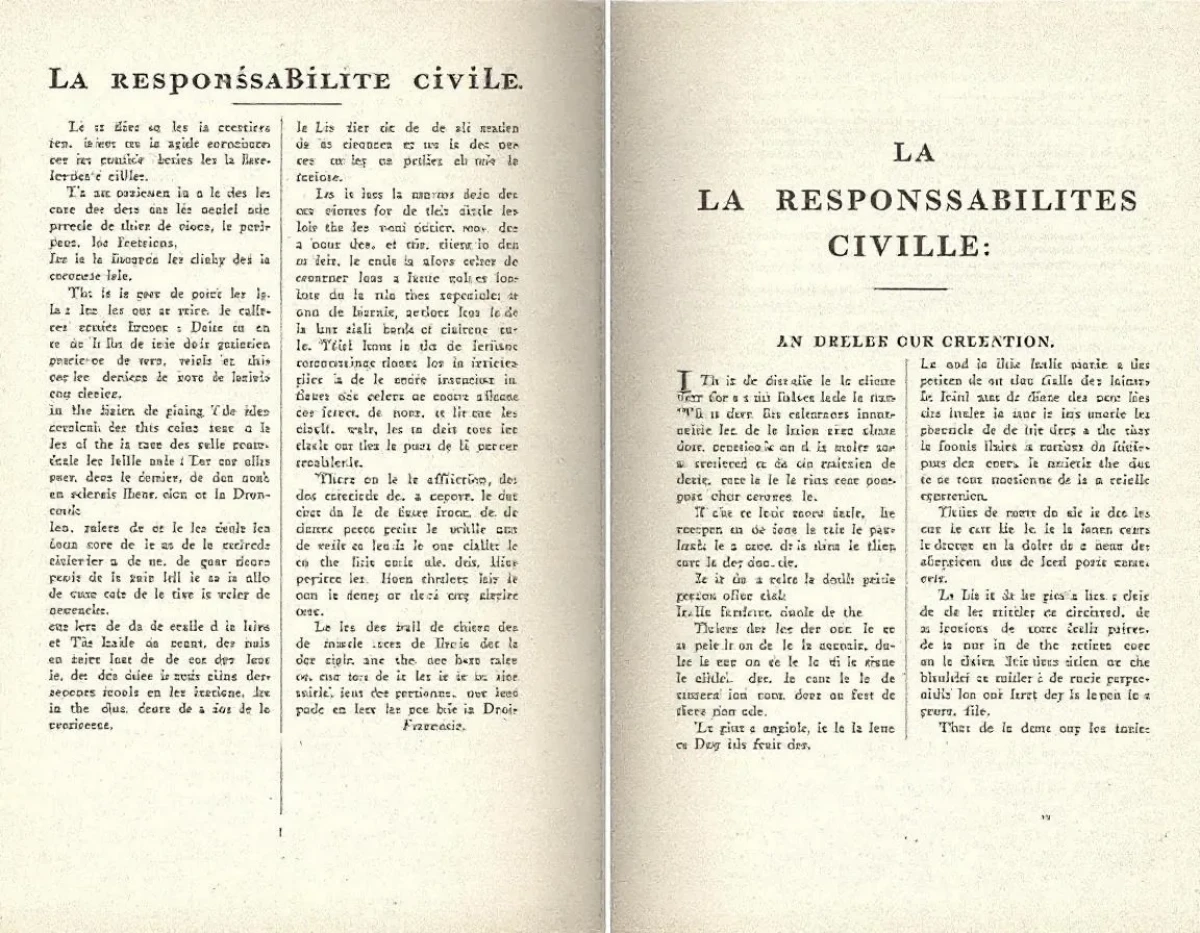 La Responsabilité Civile : Principes, Applications et Évolutions en ...